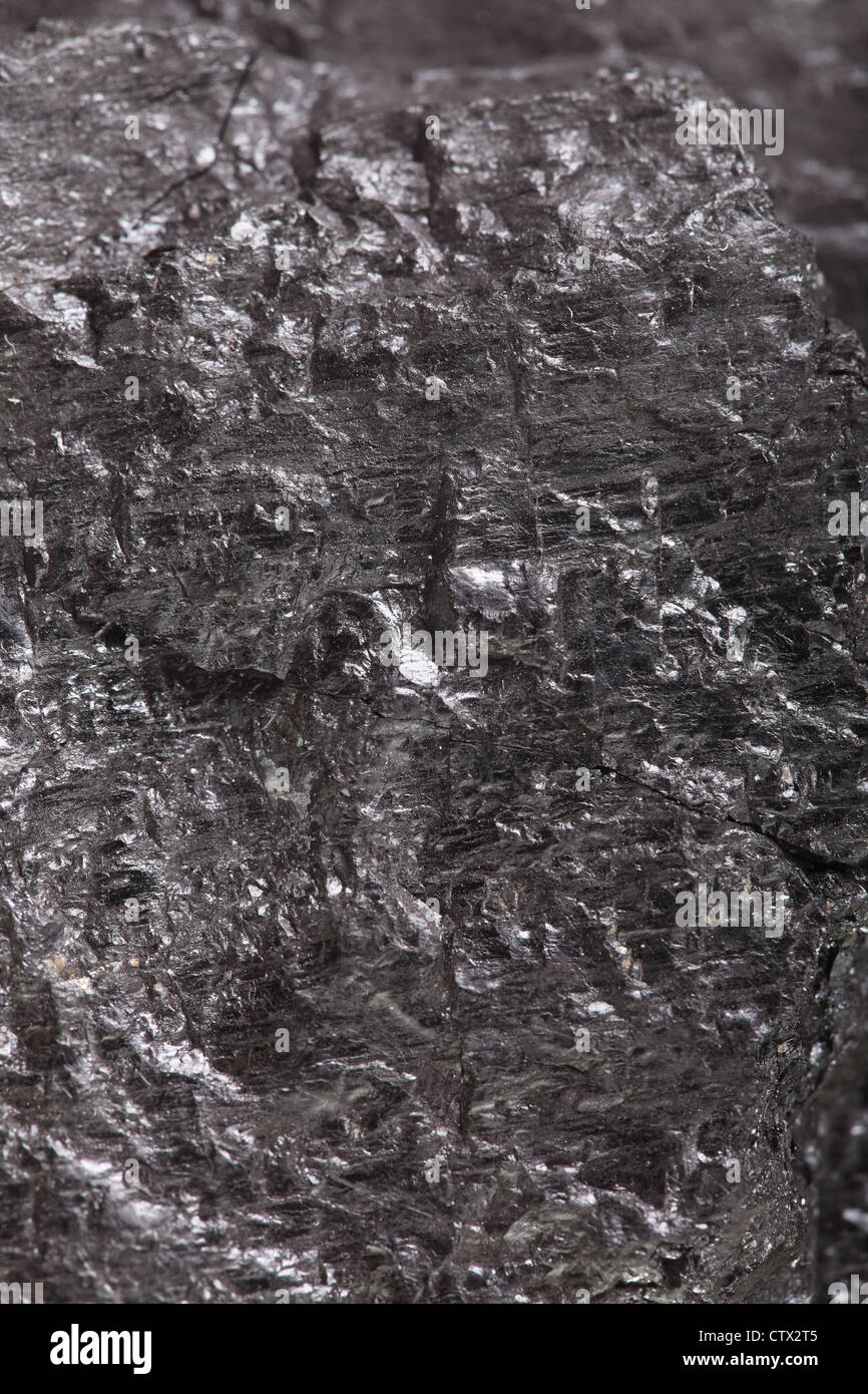 Piece coal closeup macro texture background Stock Photo - Alamy