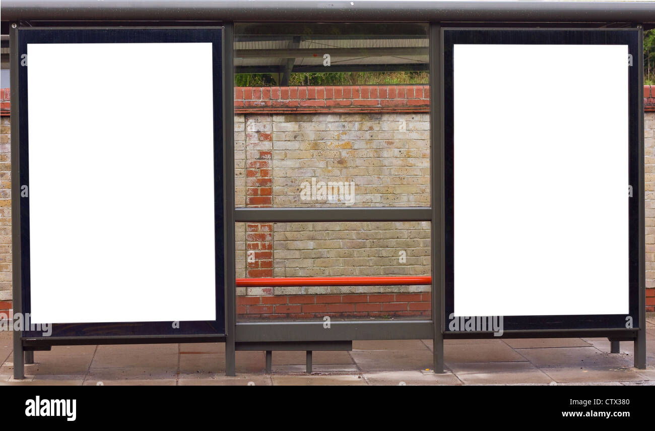Bus stop billboard hi-res stock photography and images - Alamy