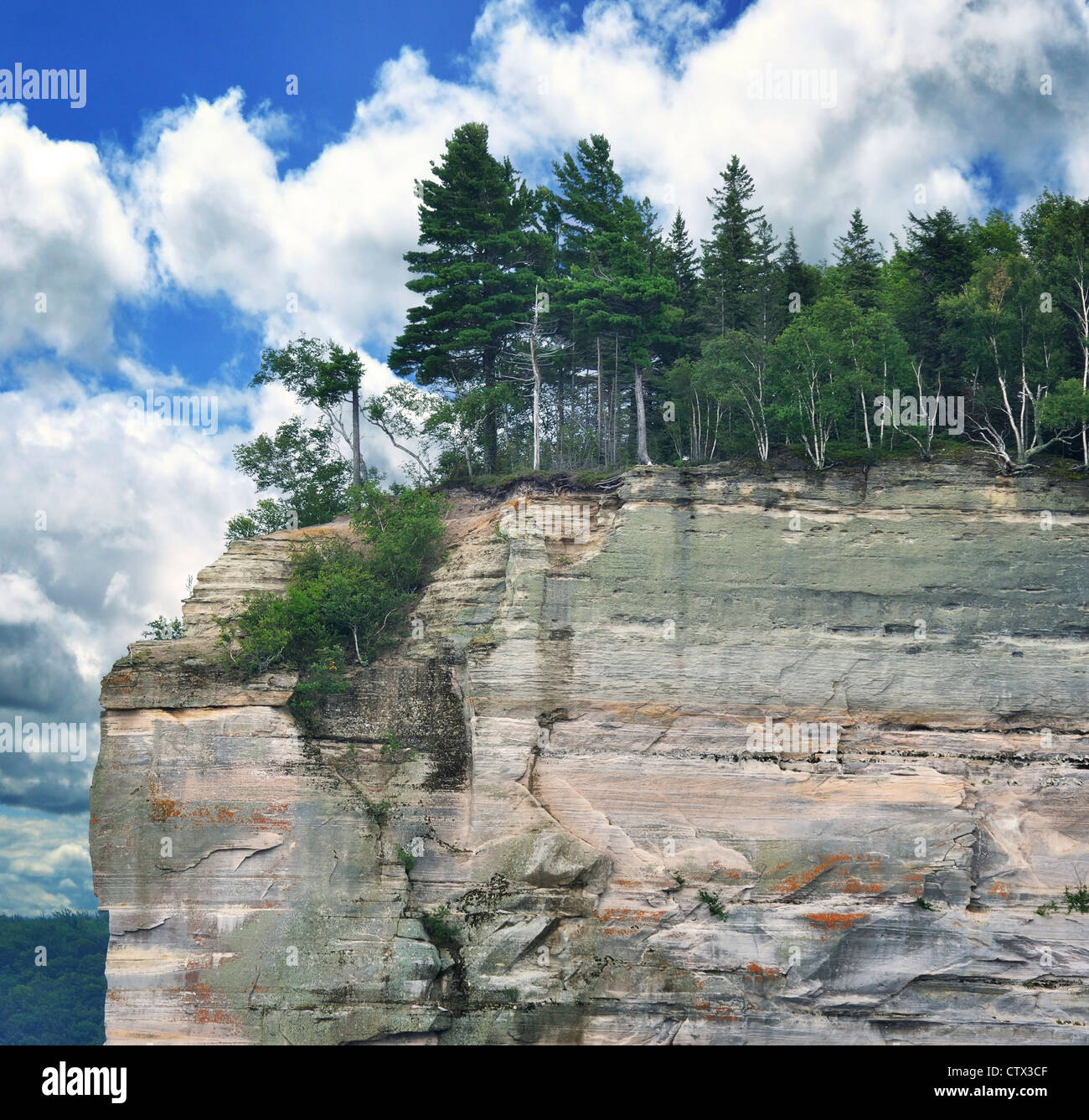 Cliff and tree hi-res stock photography and images - Alamy