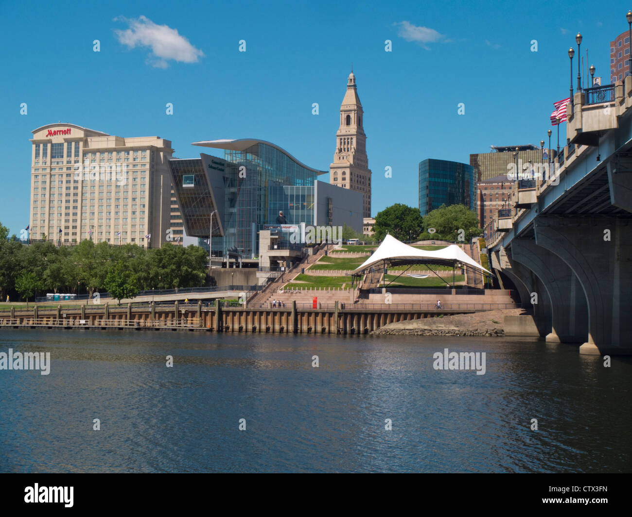 Connecticut Science Center building in Hartford CT Stock Photo - Alamy