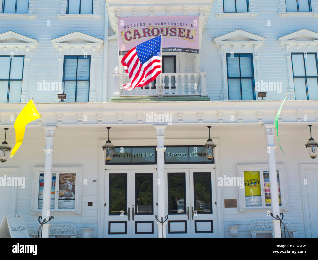 Goodspeed Opera House in East Haddam CT Stock Photo - Alamy
