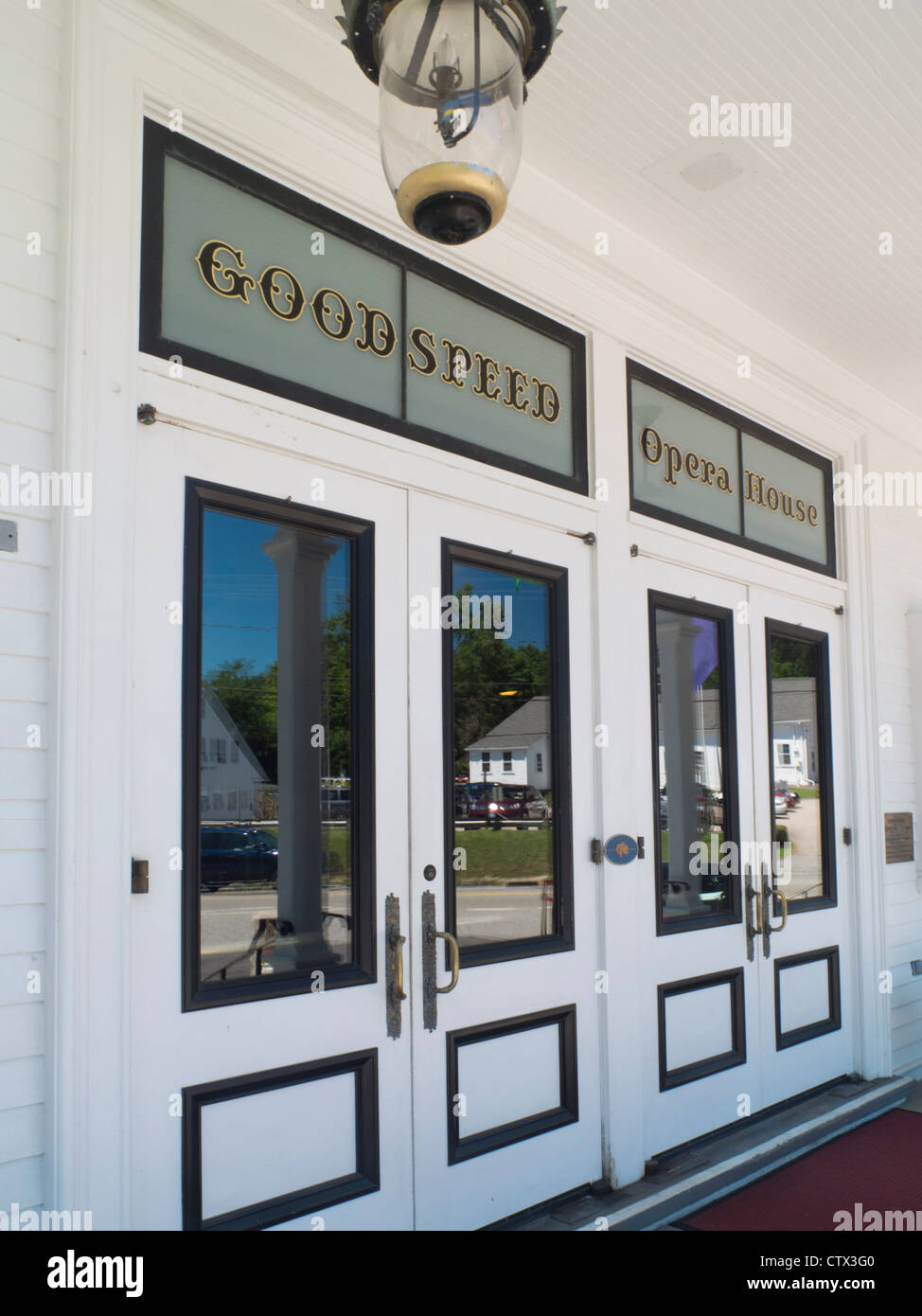 Goodspeed Opera House in East Haddam CT Stock Photo - Alamy