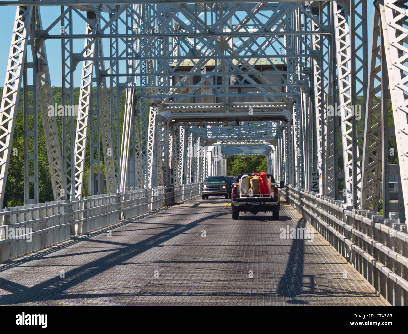 swing bridge in East Haddam CT Stock Photo - Alamy