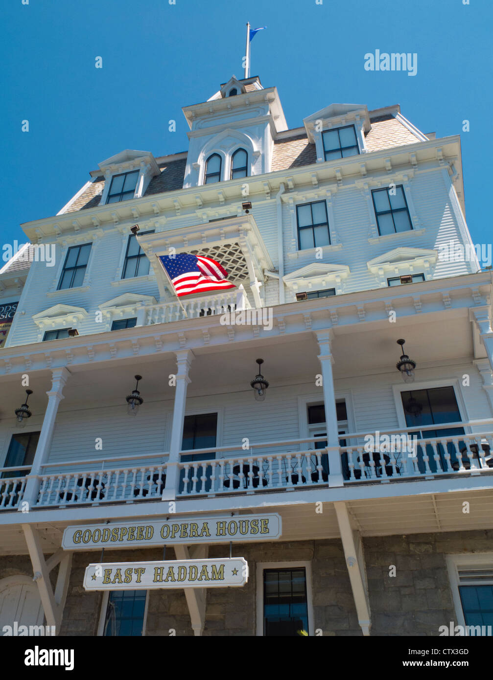 Goodspeed Opera House in East Haddam CT Stock Photo - Alamy