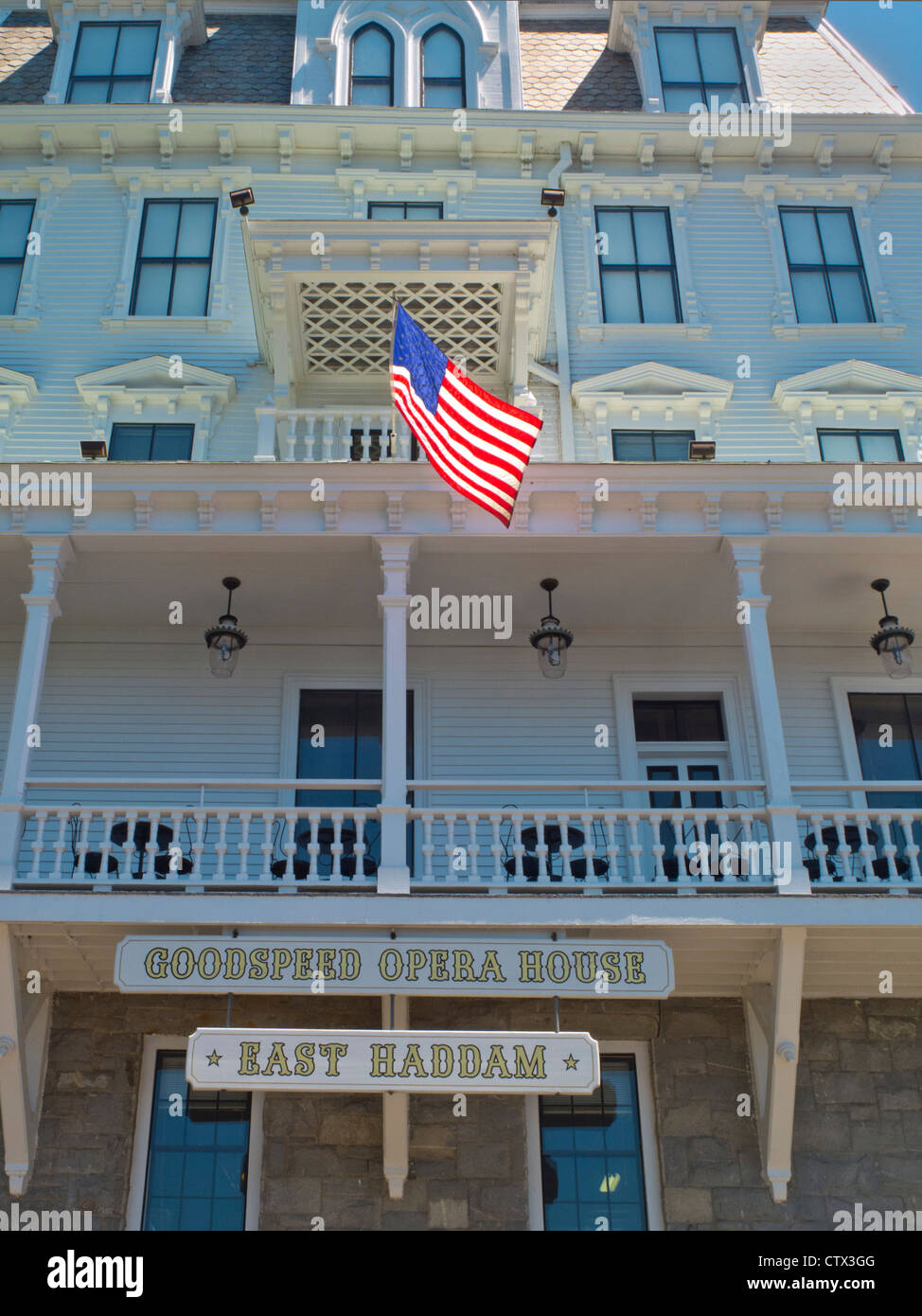 Goodspeed Opera House in East Haddam CT Stock Photo - Alamy