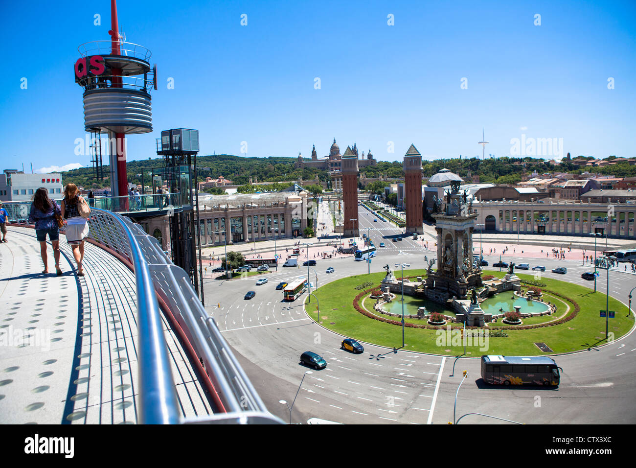 Las Arenas Shopping Mall Barcelona Spain Stock Photo - Alamy