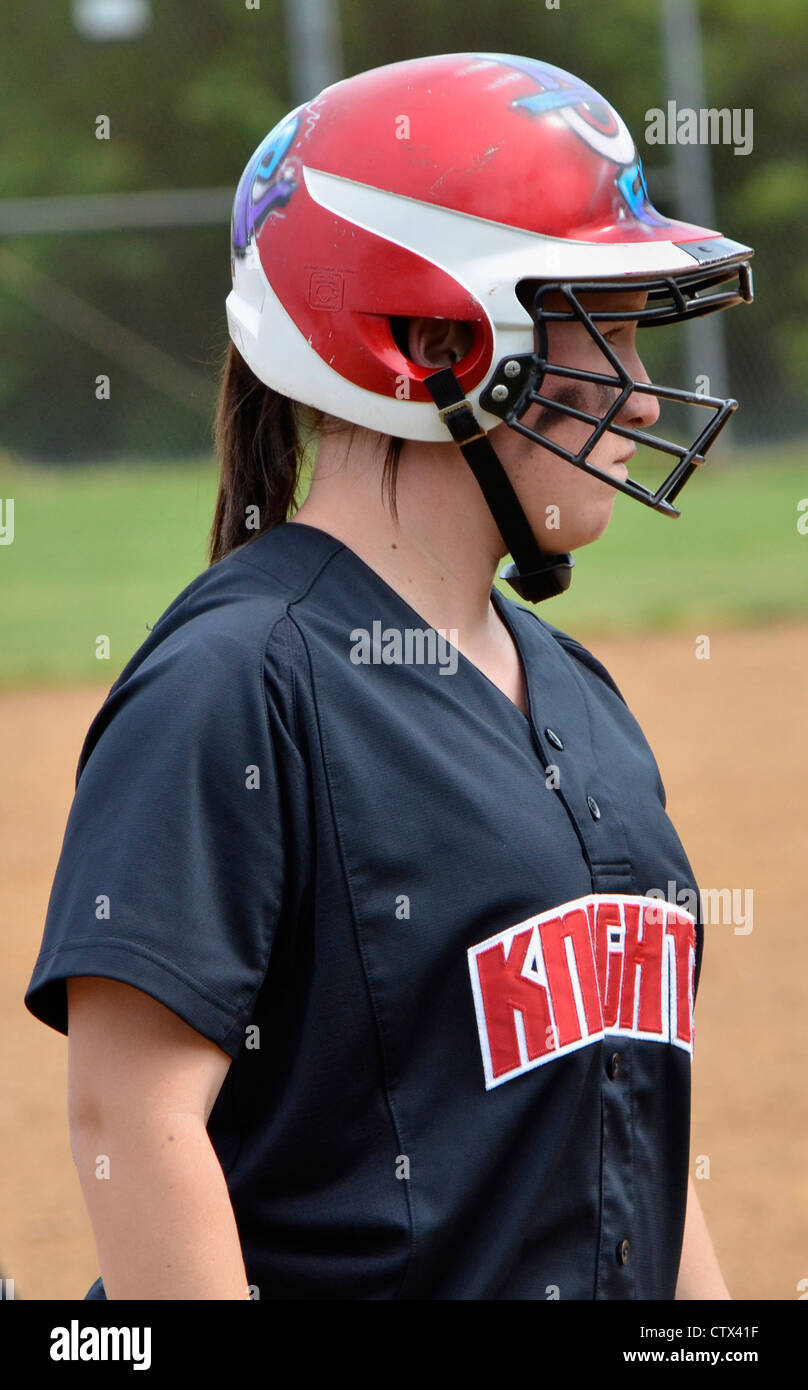 Softball player hi-res stock photography and images - Alamy