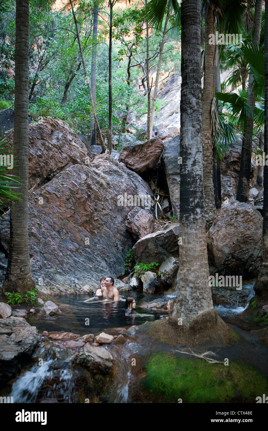 Zebedee Springs, El Questro, Kimberley, Western Australia Stock Photo ...