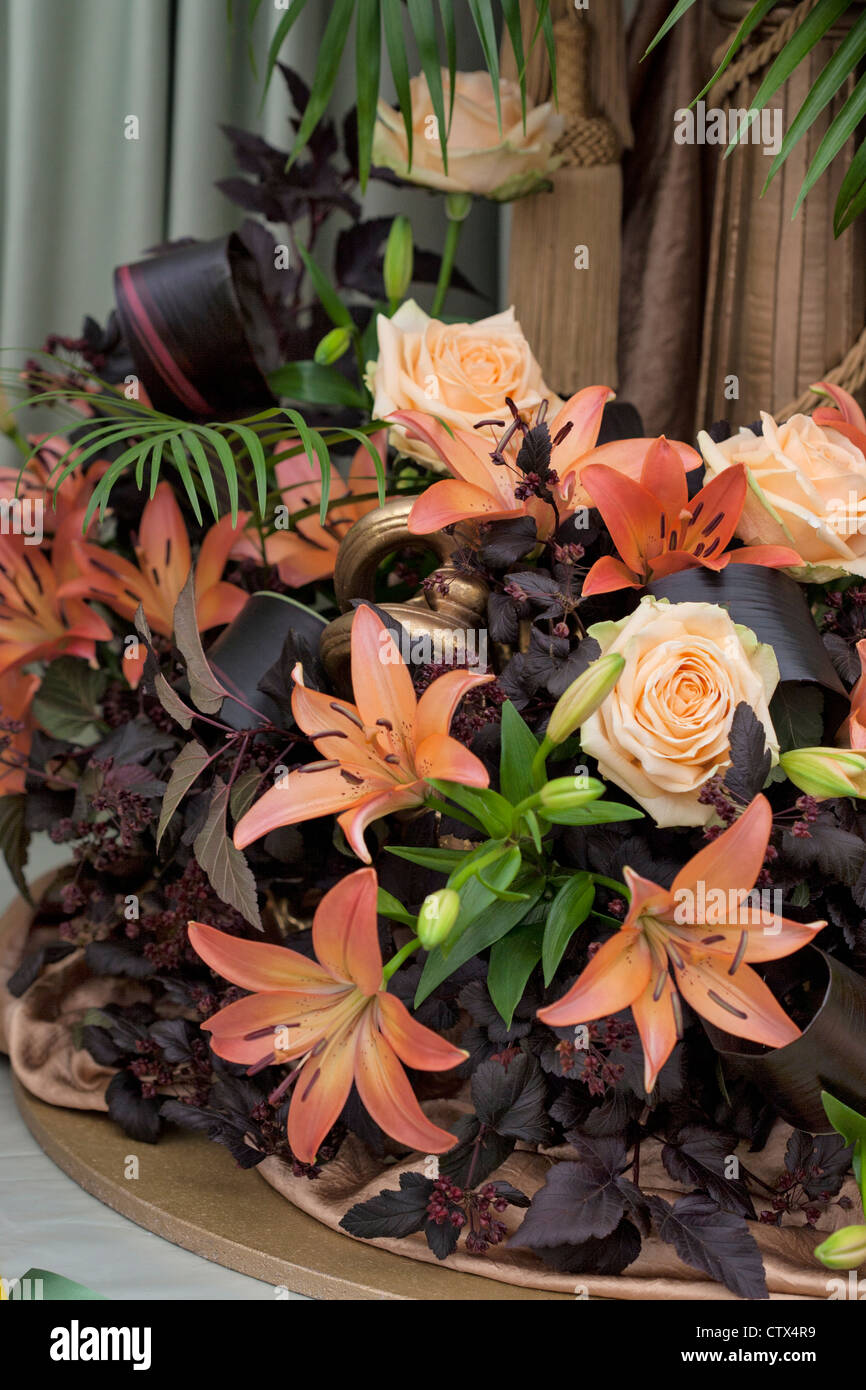 a floral display Stock Photo - Alamy