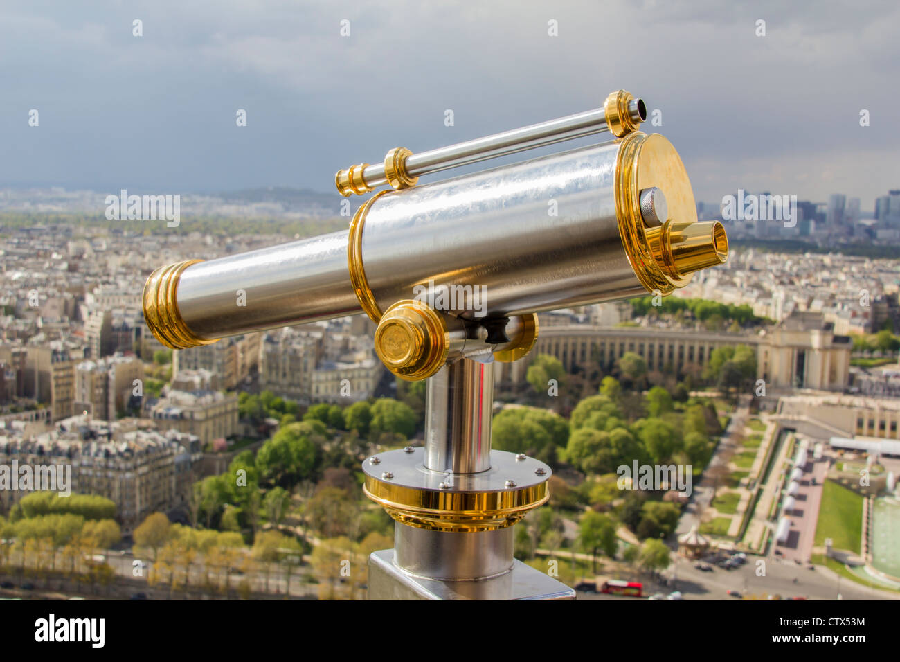 Visitor telescope hi-res stock photography and images - Alamy