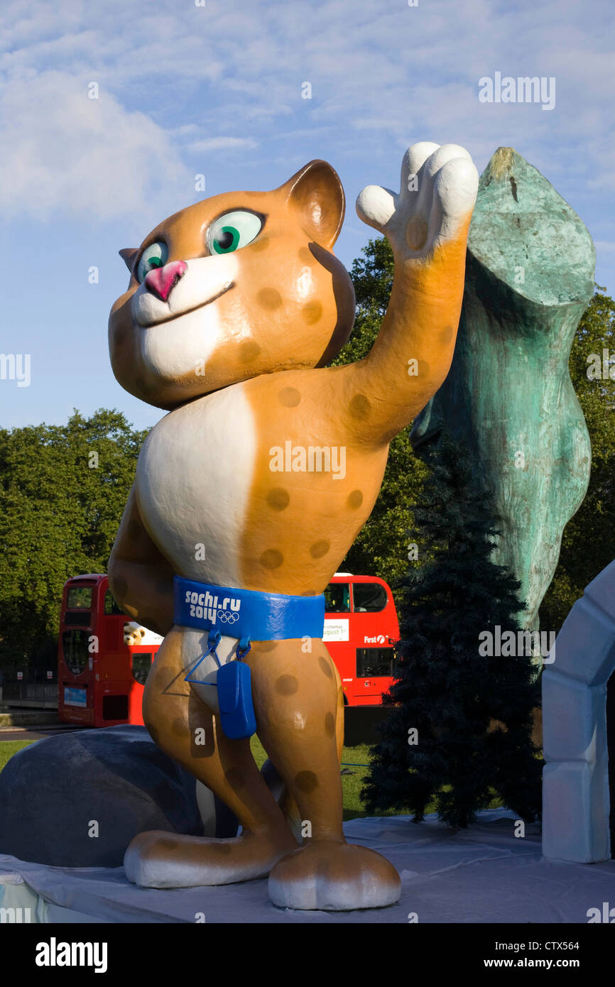 Inflatable Display in London's Marble Arch England Stock Photo - Alamy