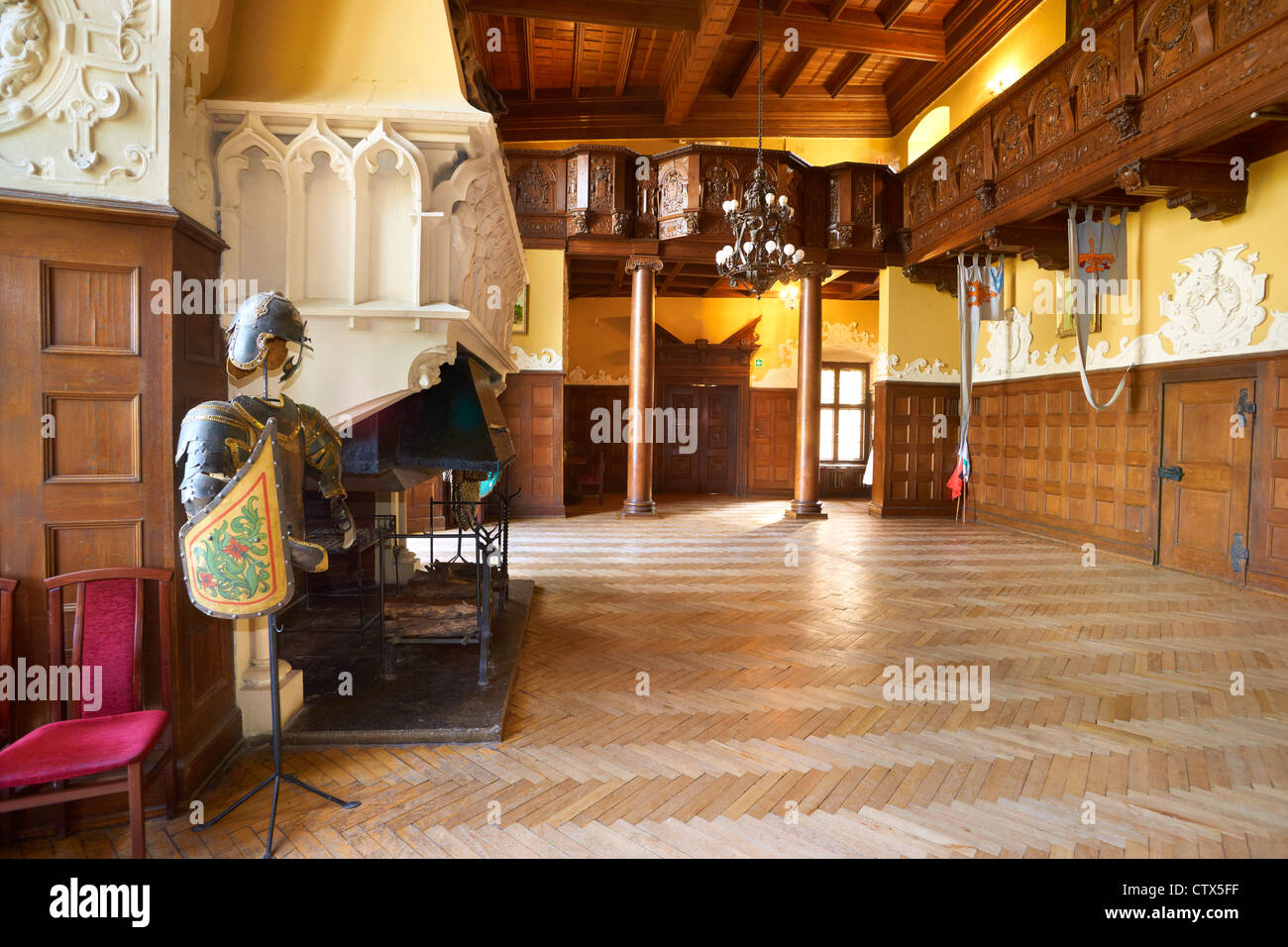 Czocha castle interior hi-res stock photography and images - Alamy