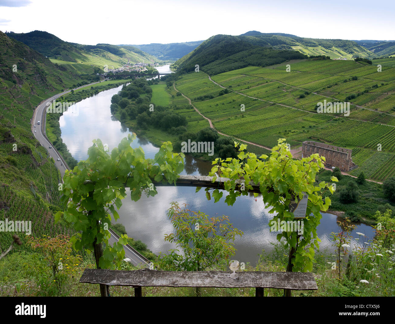Calmont klettersteig bremm hi-res stock photography and images - Alamy