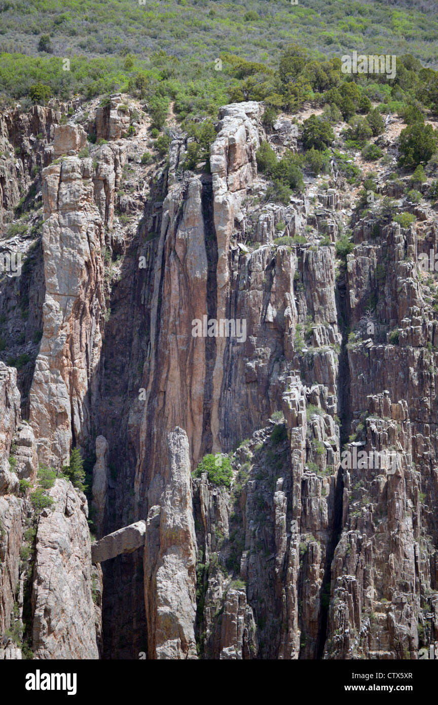 Black Canyon of the Gunnison National park in Colorado Stock Photo - Alamy