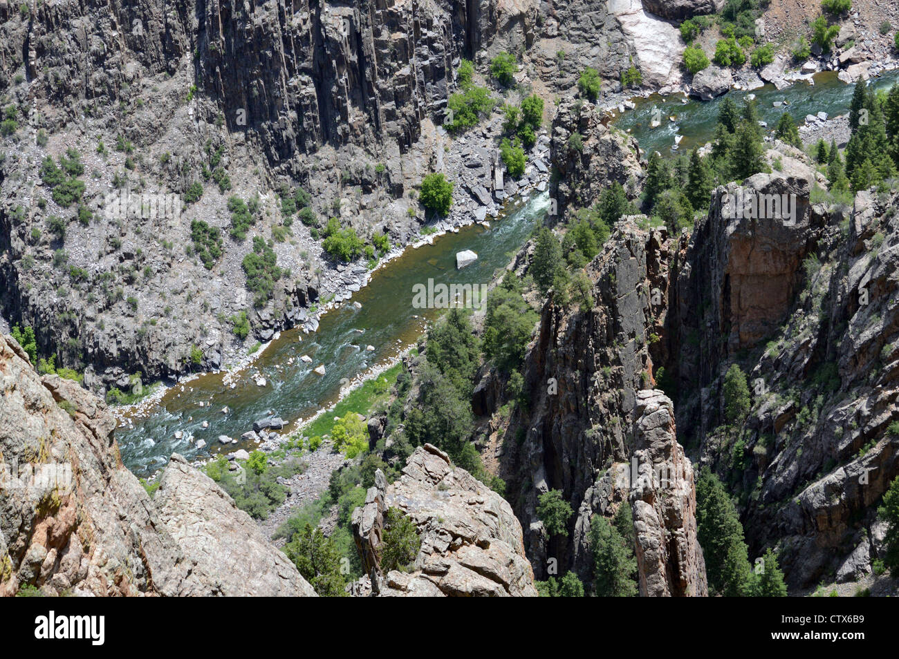 Black canyon gunnison national park hi-res stock photography and images ...