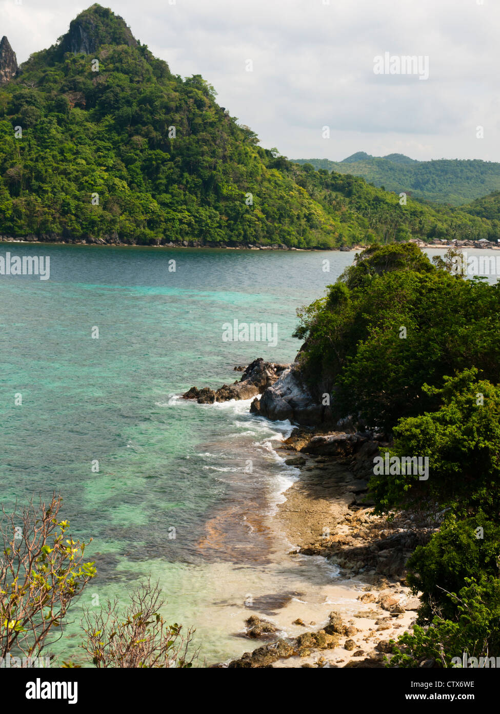 Landscape of tropical island, Palawan, Philippines Stock Photo - Alamy
