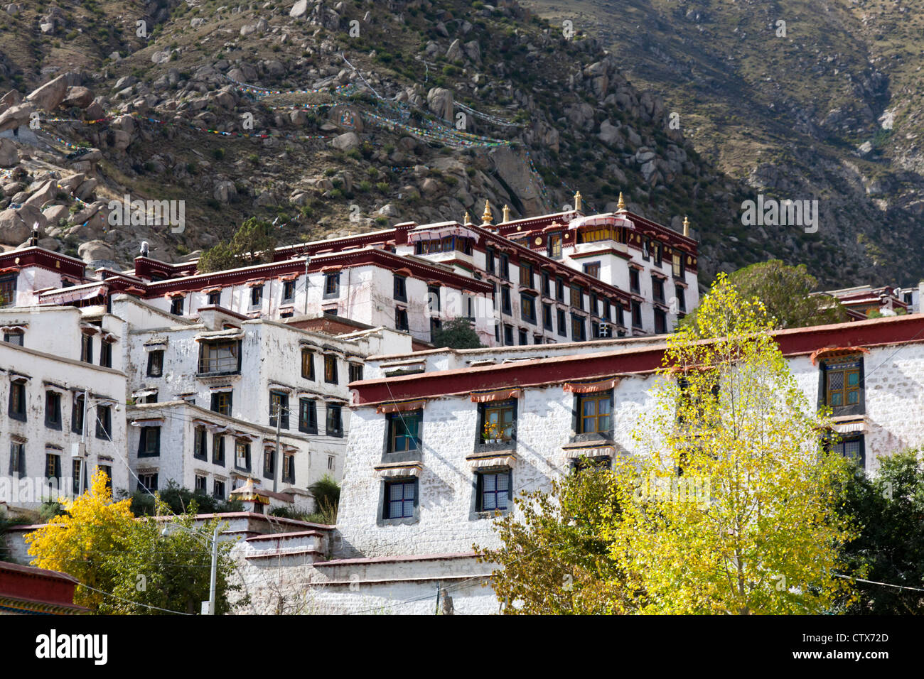 Drepung Monastery which was founded in 1416 and is the most ...