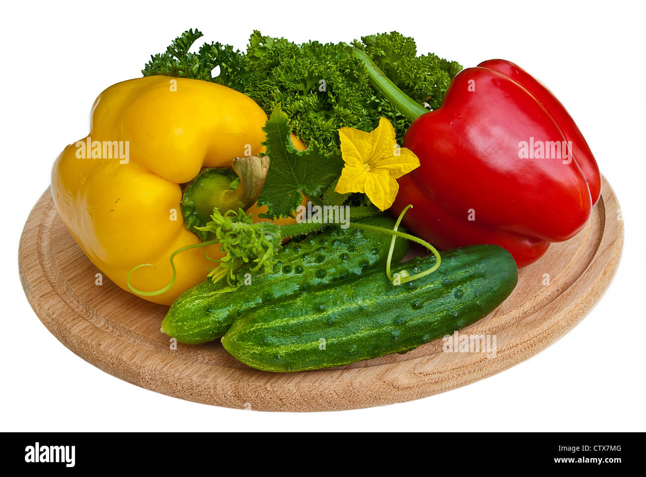 Group of vegetables Cut Out Stock Images & Pictures - Alamy