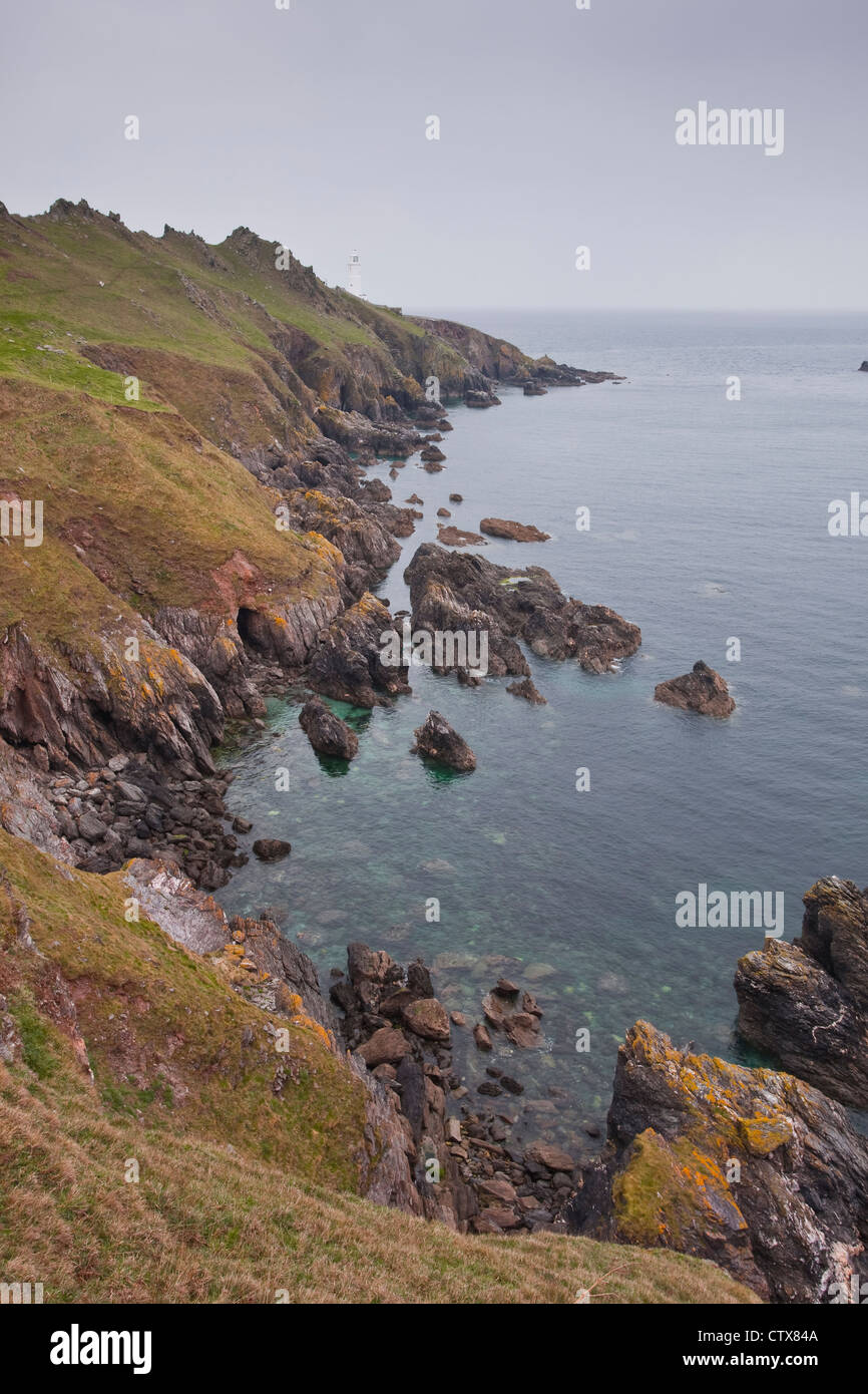 The south Devon coastline near to Start Point Stock Photo - Alamy