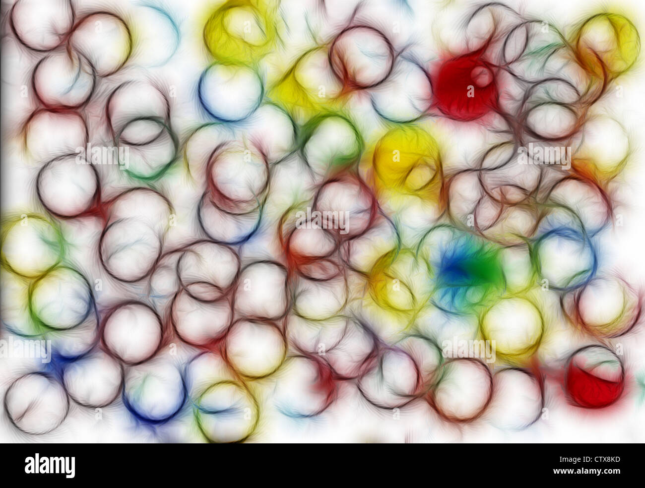 Abstract color background. Multi-colored spots with small lines Stock ...