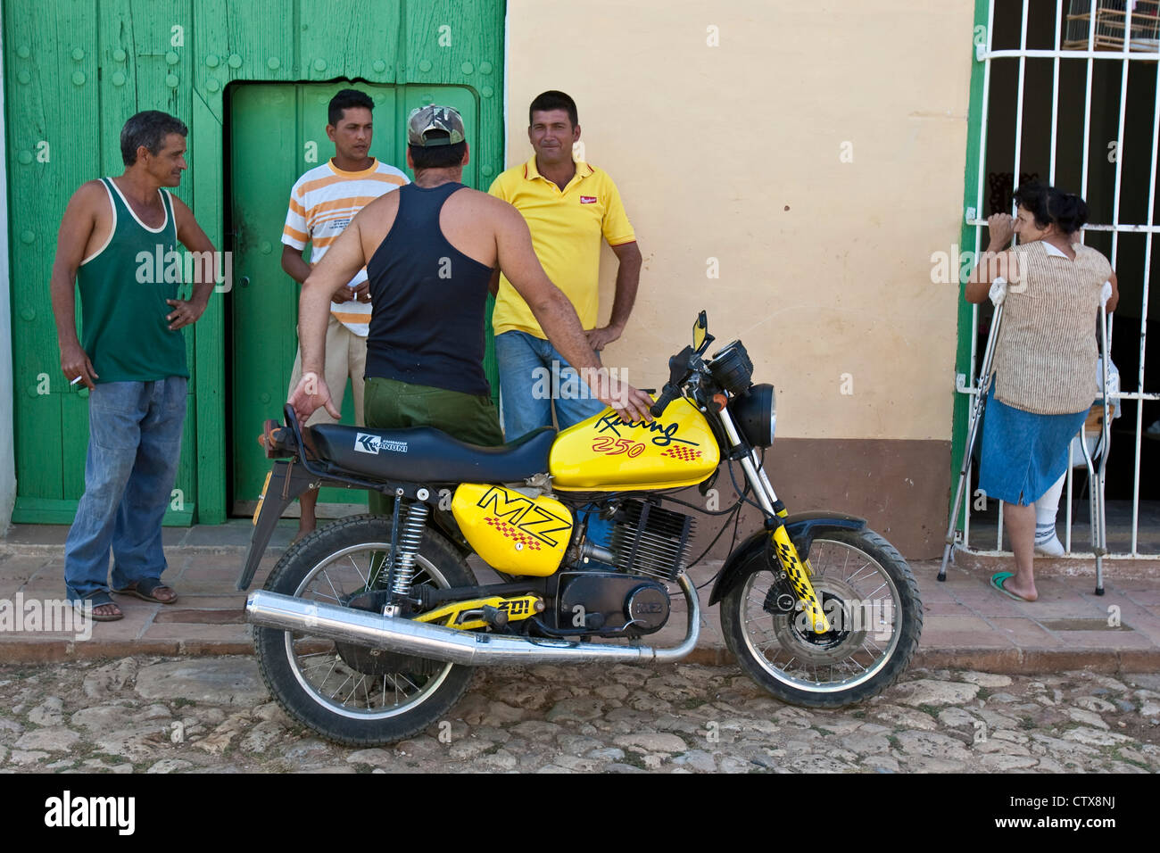 Street Scene, Trinidad, Cuba Stock Photo - Alamy