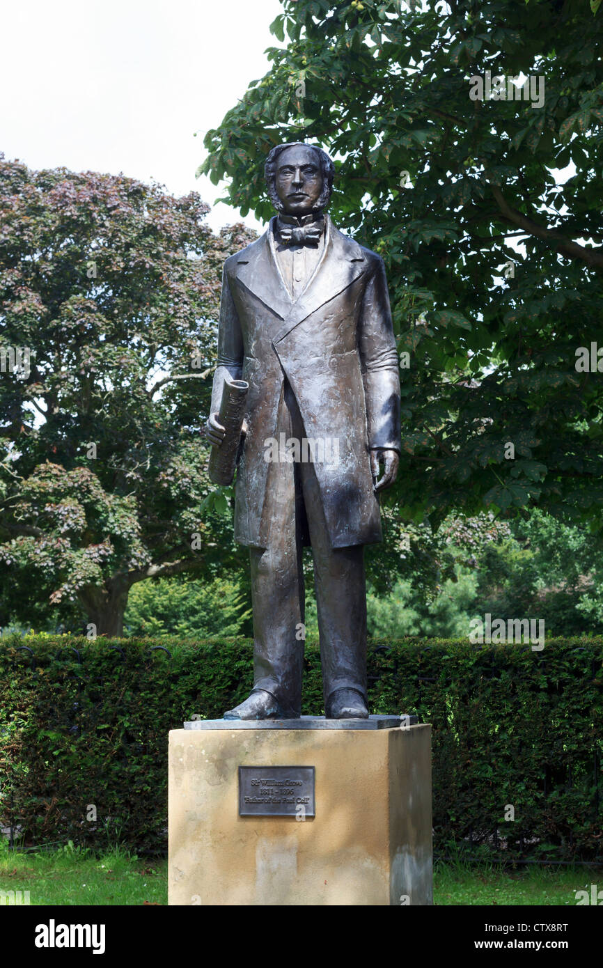 Statue of Sir William Robert Grove PC QC FRS (11 July 1811 – 1 August ...