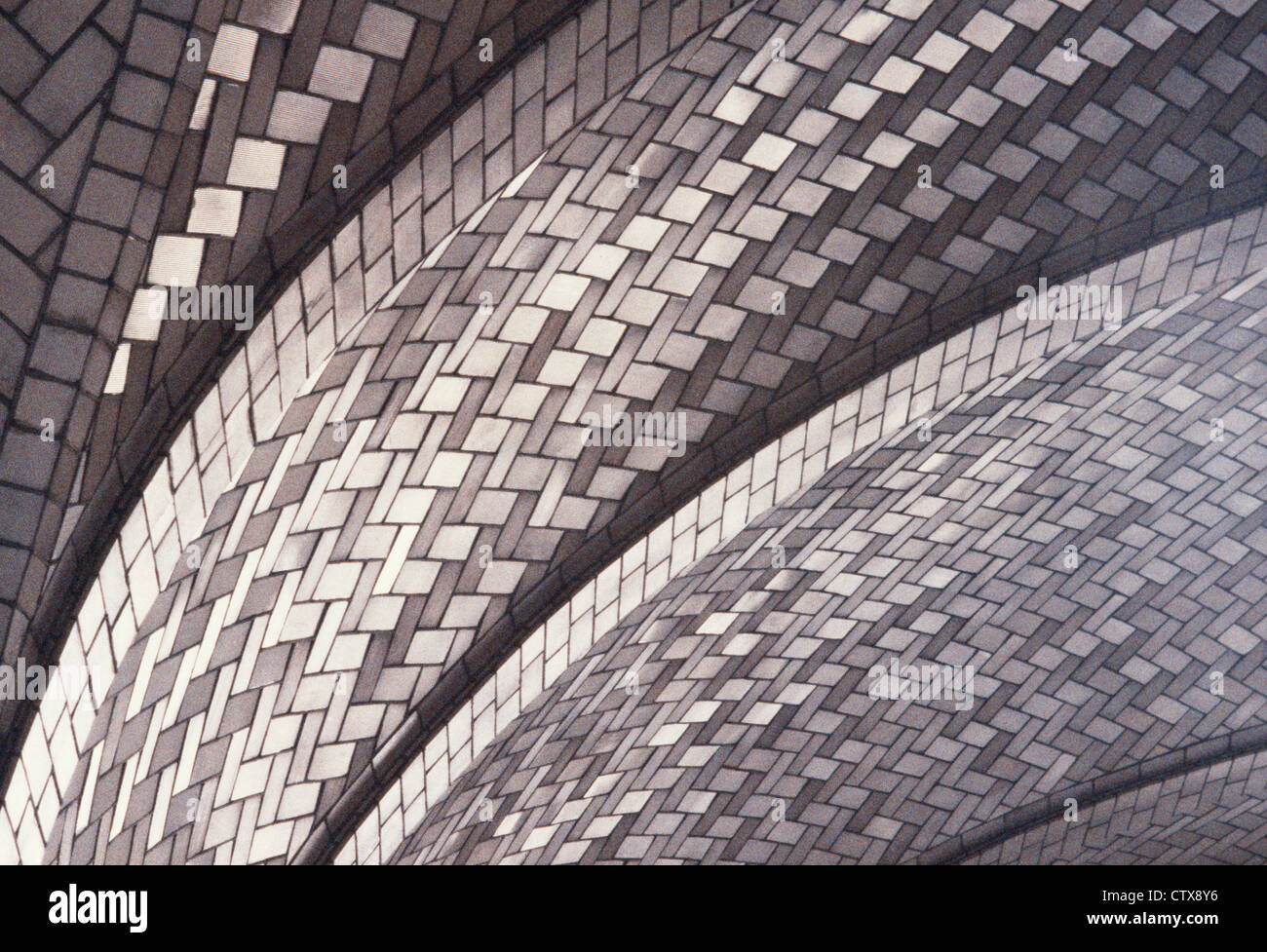 Gustavino Tiles, Arched Ceiling, The Great Hall, Ellis Island National ...
