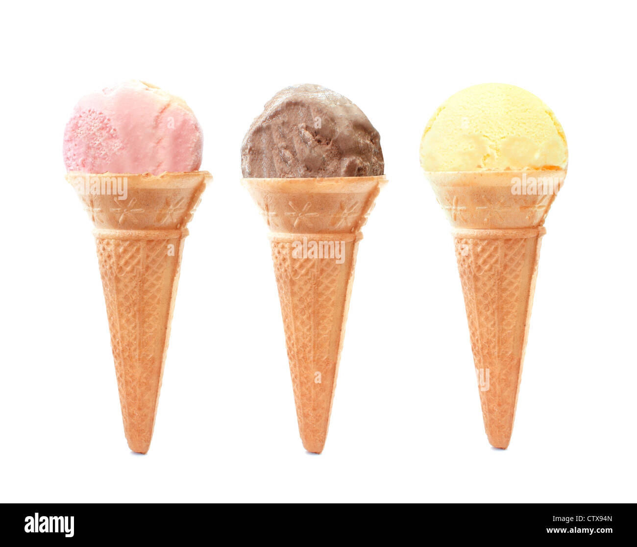 Frozen yogurt cone hi-res stock photography and images - Alamy