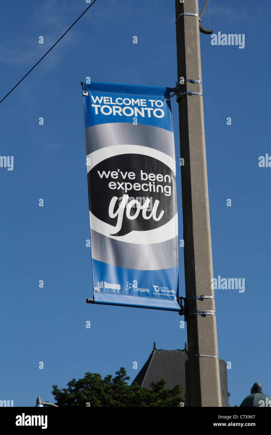 Canada flag toronto hi-res stock photography and images - Alamy