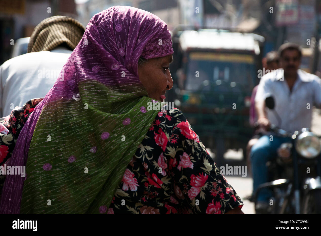 Cheeky Indian woman Stock Photo - Alamy