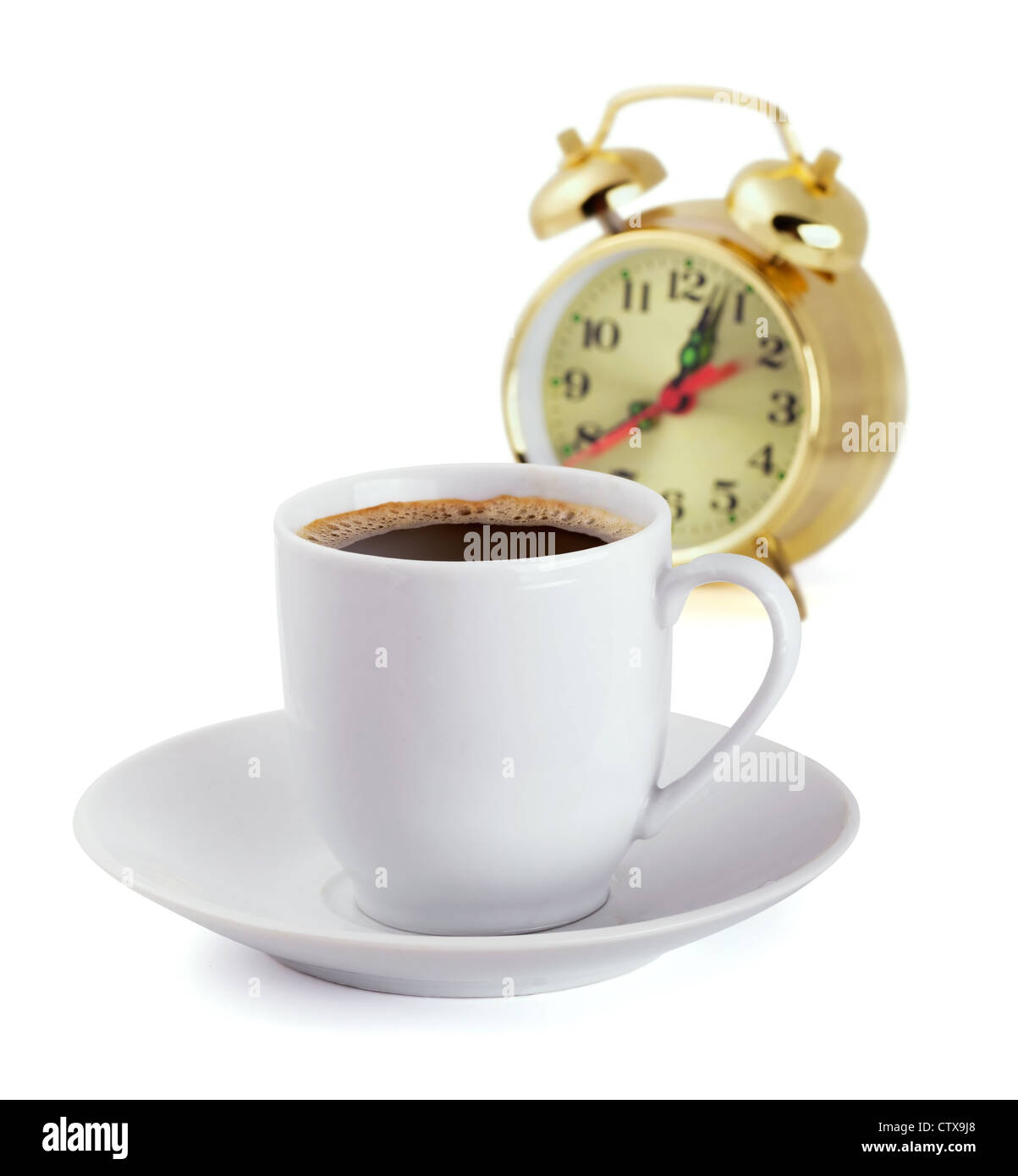 Black color alarm clock hi-res stock photography and images - Alamy