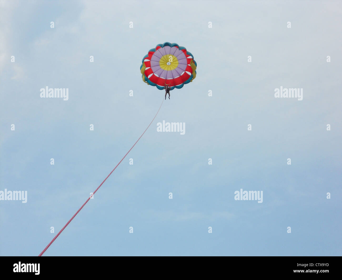 Paragliding from a boat hi-res stock photography and images - Alamy