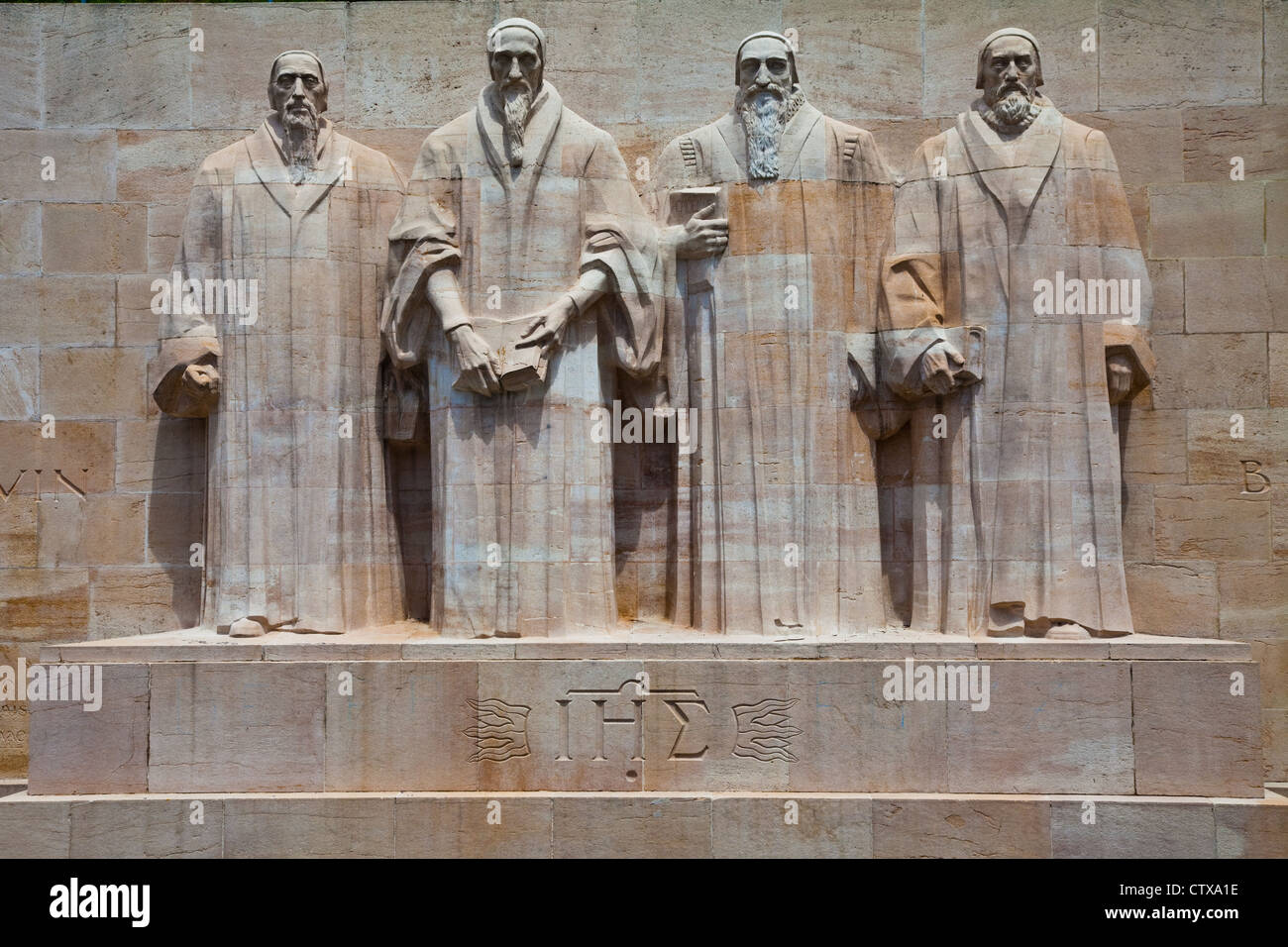 John Calvin, William Farel, Theodore, Debeze, and John Knox on the ...