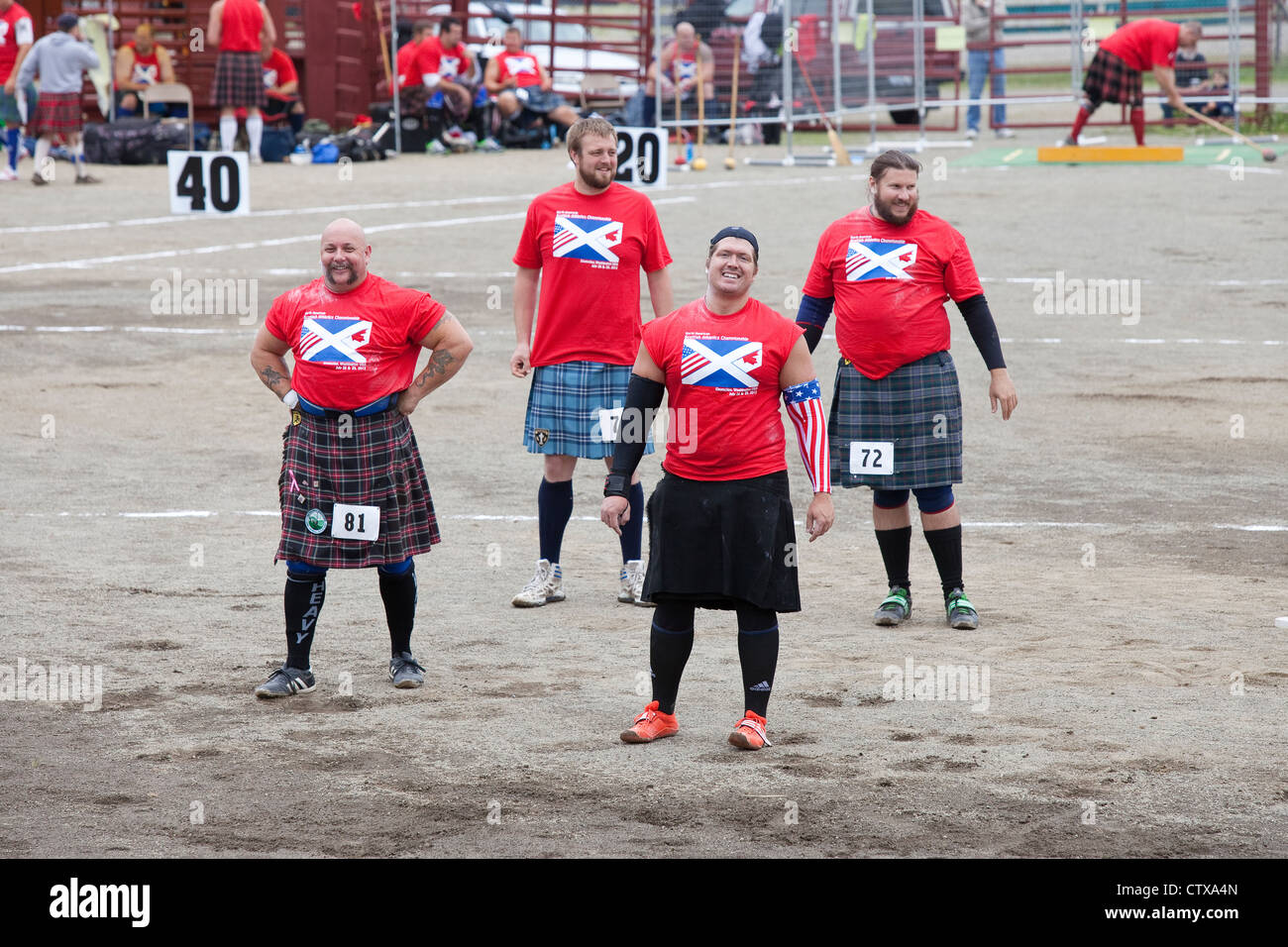 The Stone Put Event at the 66th Annual Pacific Northwest Scottish ...