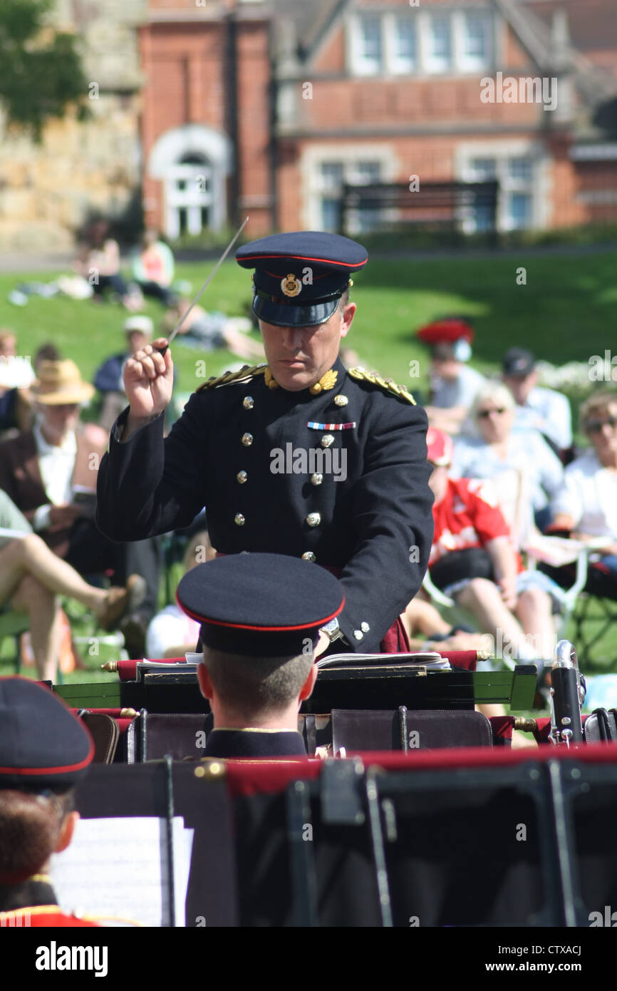 The Band of the Royal Corps of Engineers Stock Photo - Alamy