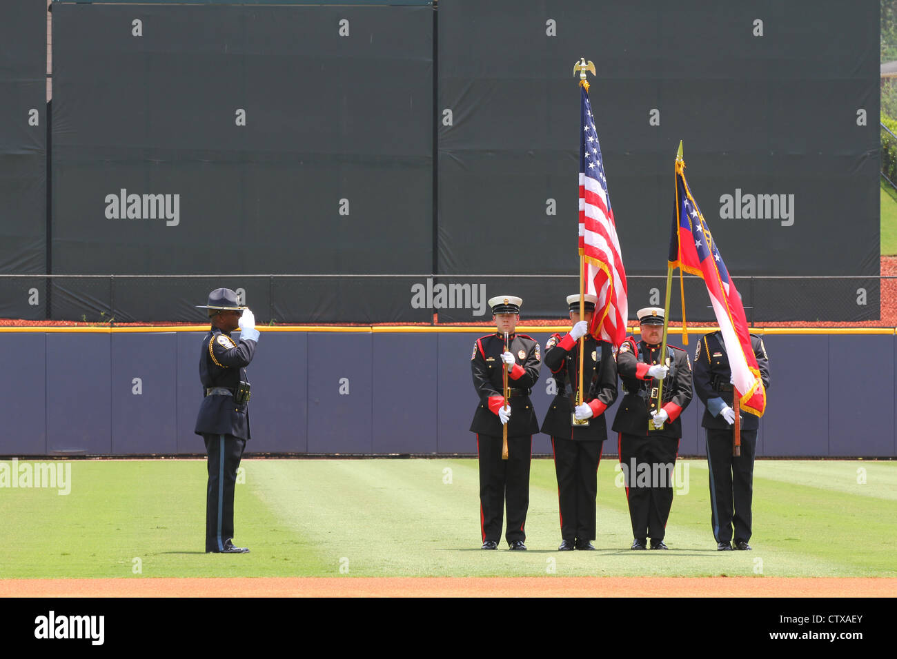 Marine Color Guard Stock Photo - Alamy