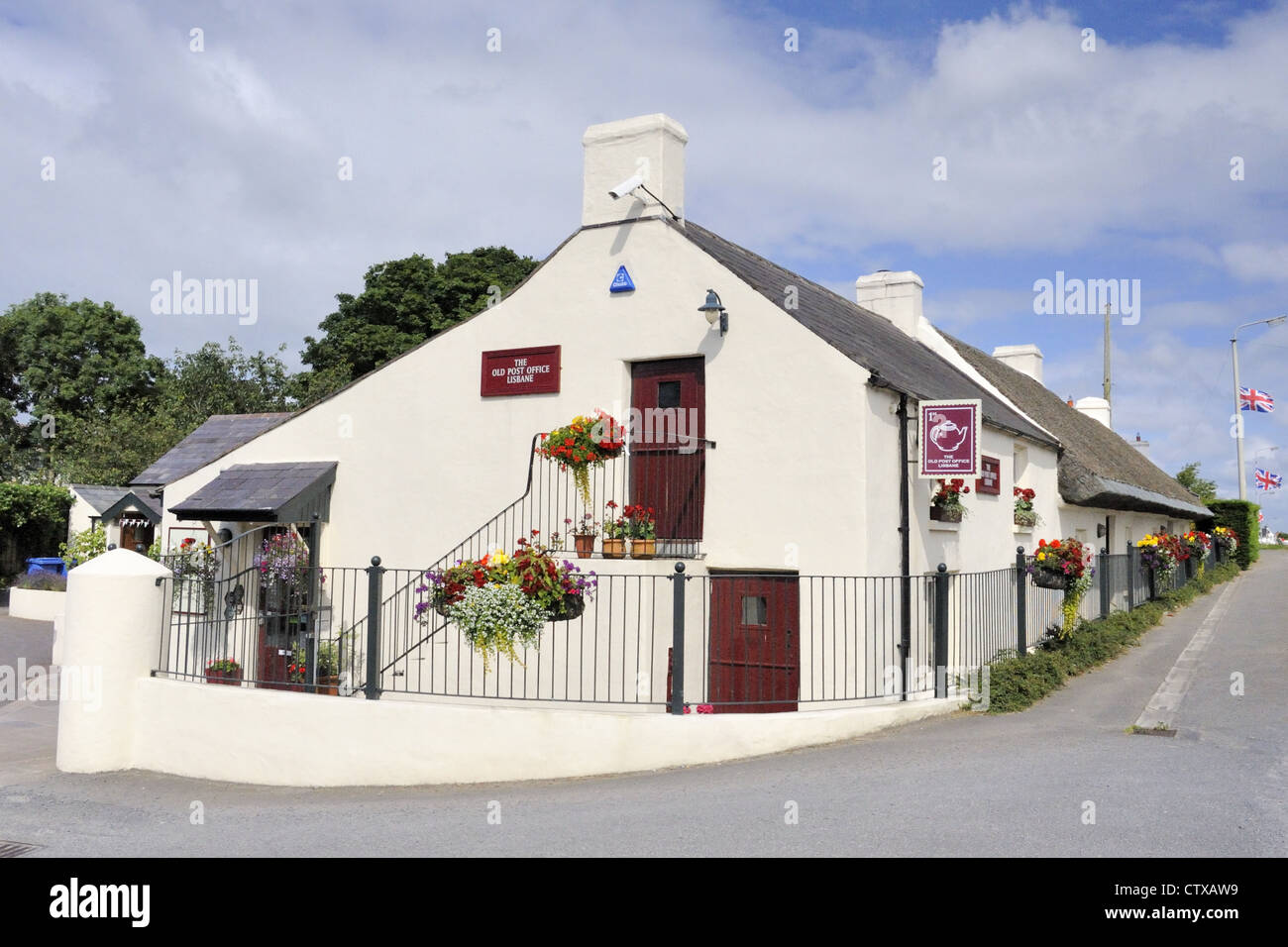 The Old Post Office, Lisbane Stock Photo - Alamy