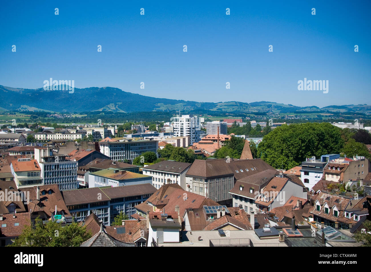 Switzerland, Canton Bern, Thun, Old city, Landscape Stock Photo - Alamy