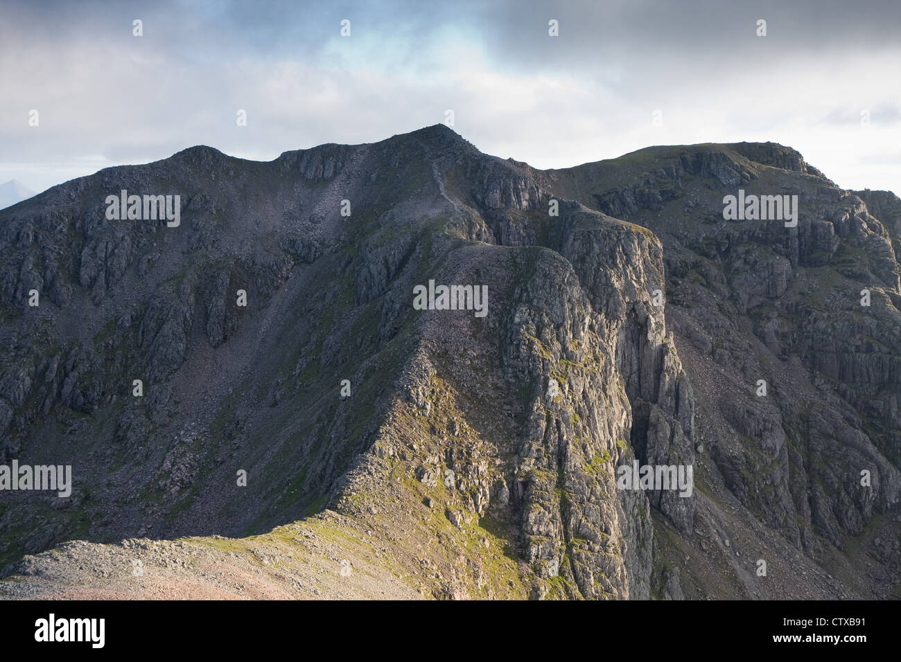 Bidean nam Bian, with Stob Coire nam Beith to the right Stock Photo - Alamy