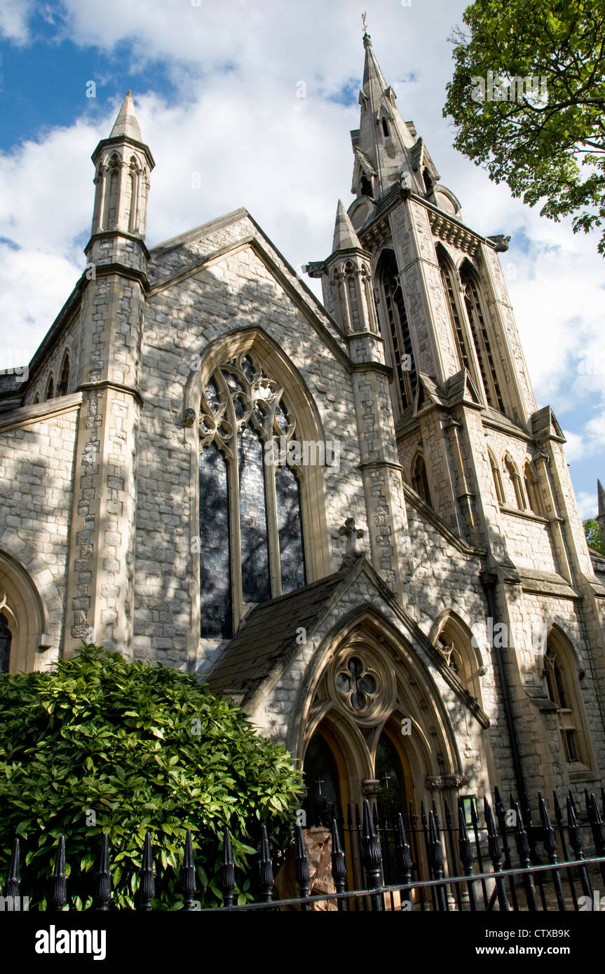 Christ Church, Highbury Grove built in 1848 Highbury London Borough of ...