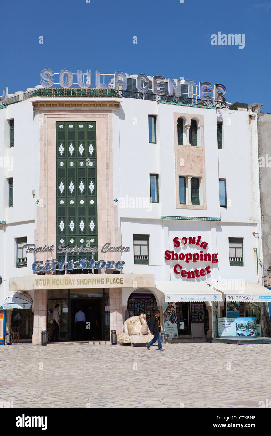 Chain store of souvenirs with fixed prices Soula center in Sousse ...