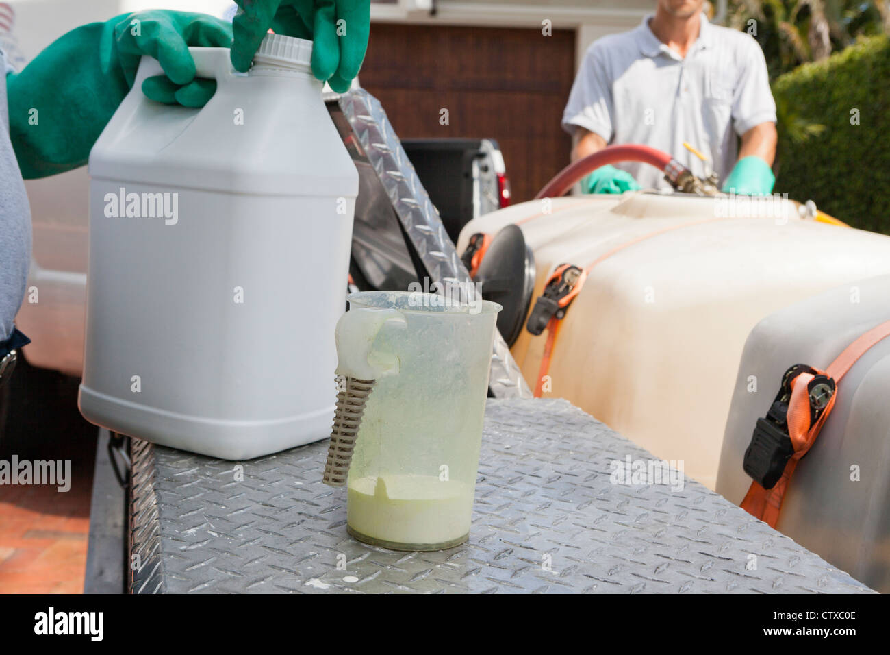 Pest control truck hi-res stock photography and images - Alamy