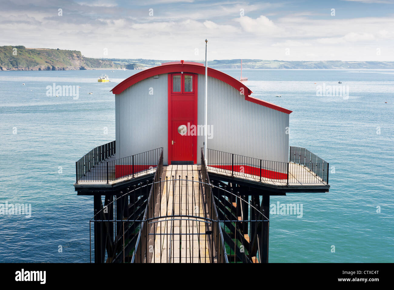Former lifeboat house tenby hi-res stock photography and images - Alamy