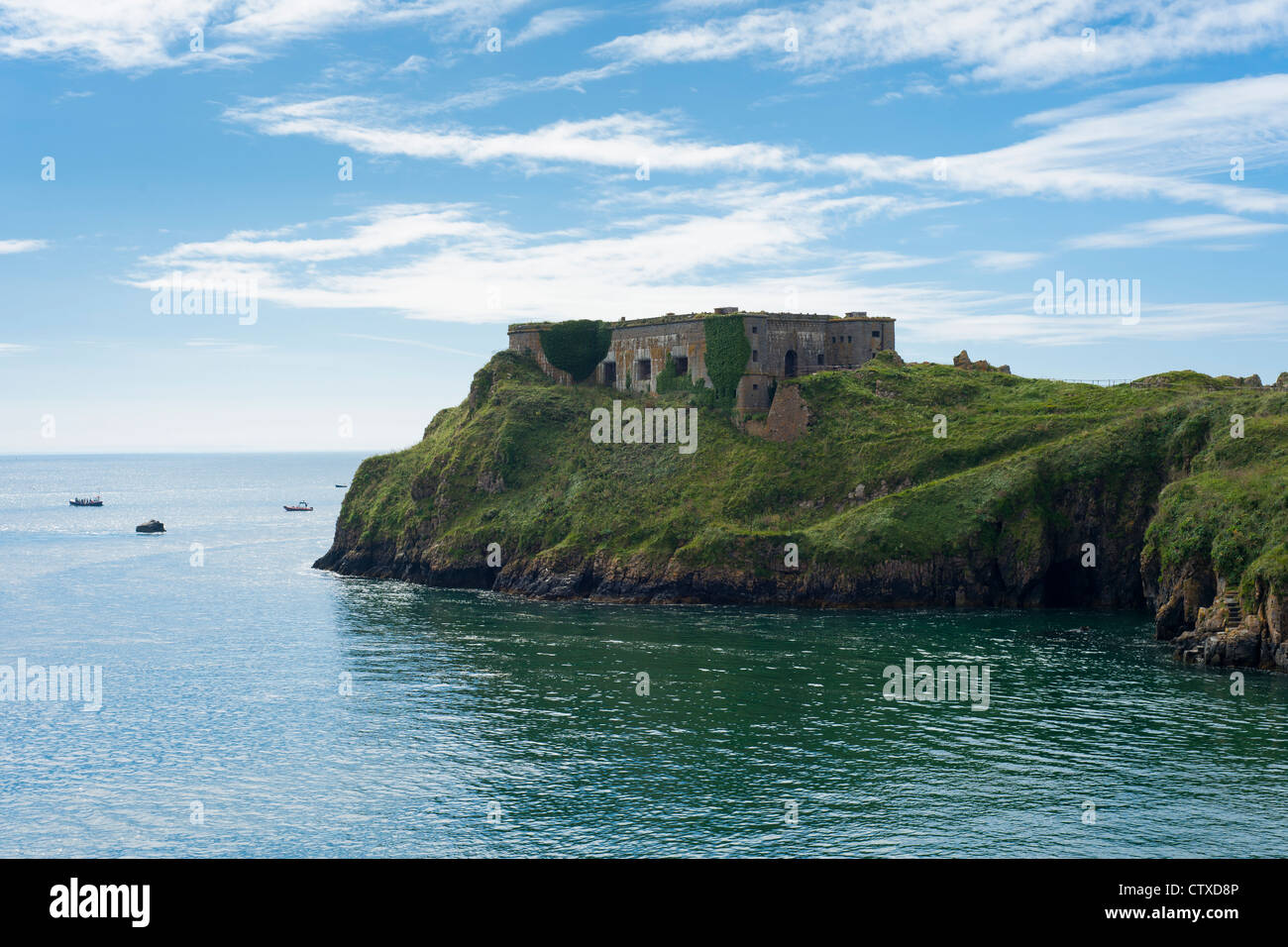Small island in devon hi-res stock photography and images - Alamy