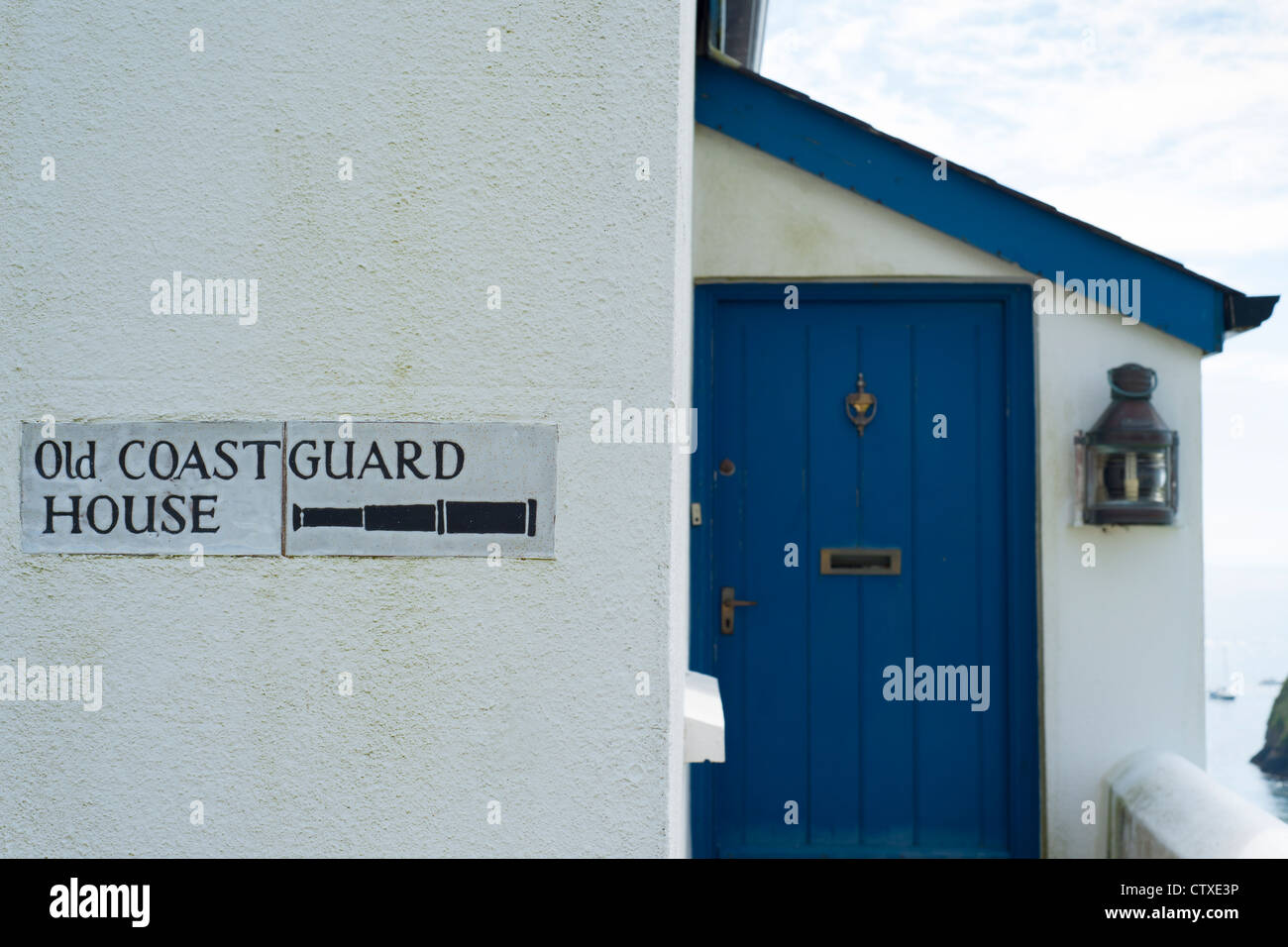 Old Coastguard House, Tenby, Pembrokeshire, Wales Stock Photo - Alamy