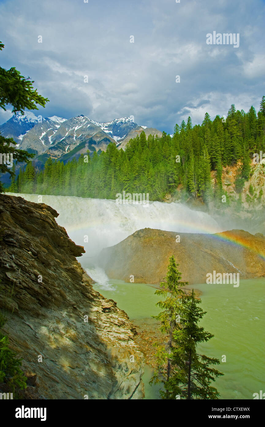 Wapta Falls, Yoho National Park, Canada Stock Photo - Alamy