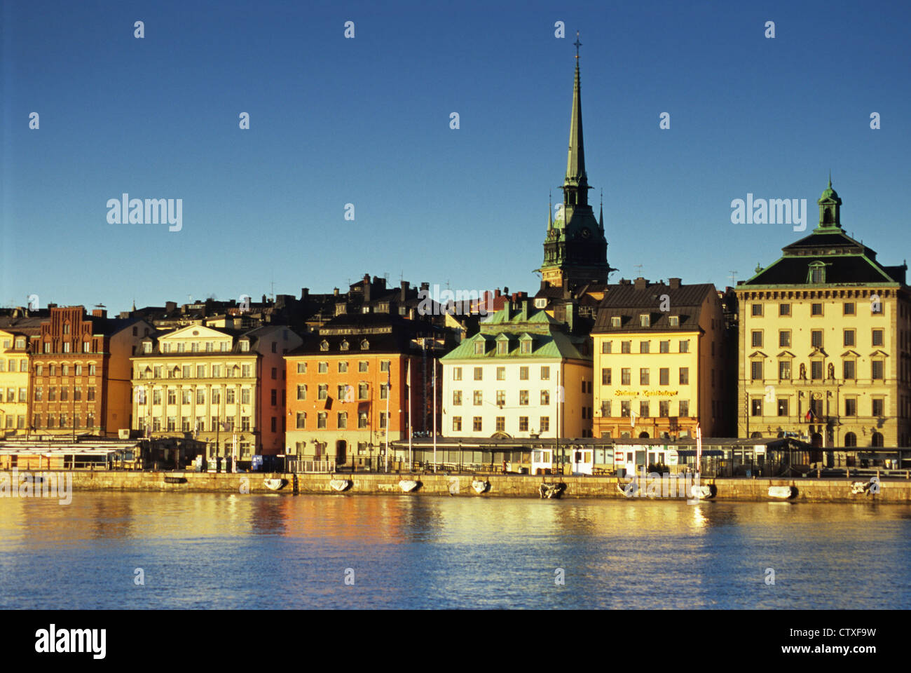 Old Town on Riddarholmen Island, Stockholm, Sweden Stock Photo - Alamy