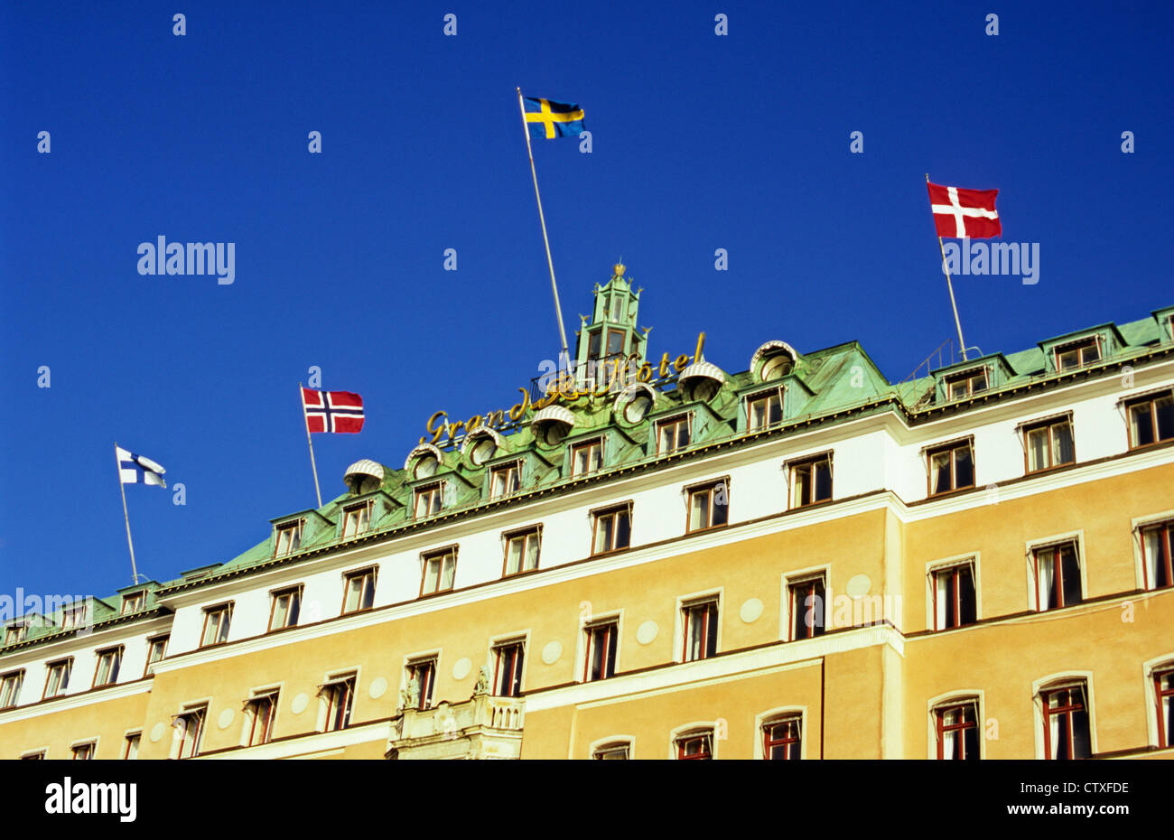 Grand Hotel, Stockholm, Sweden Stock Photo - Alamy