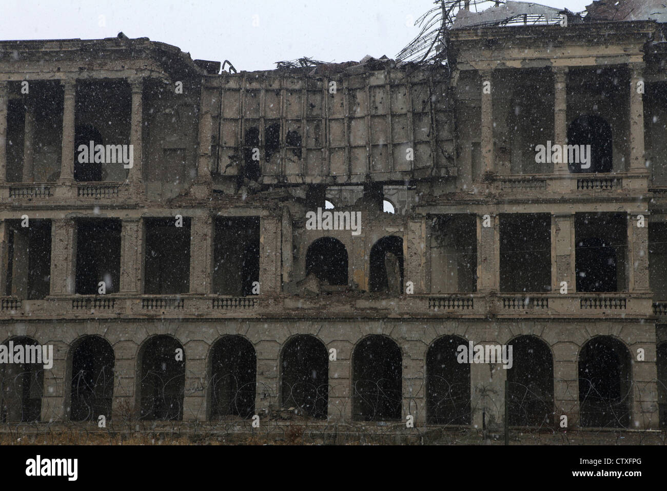 Darul Aman palace, kabul, Afghanistan Stock Photo - Alamy