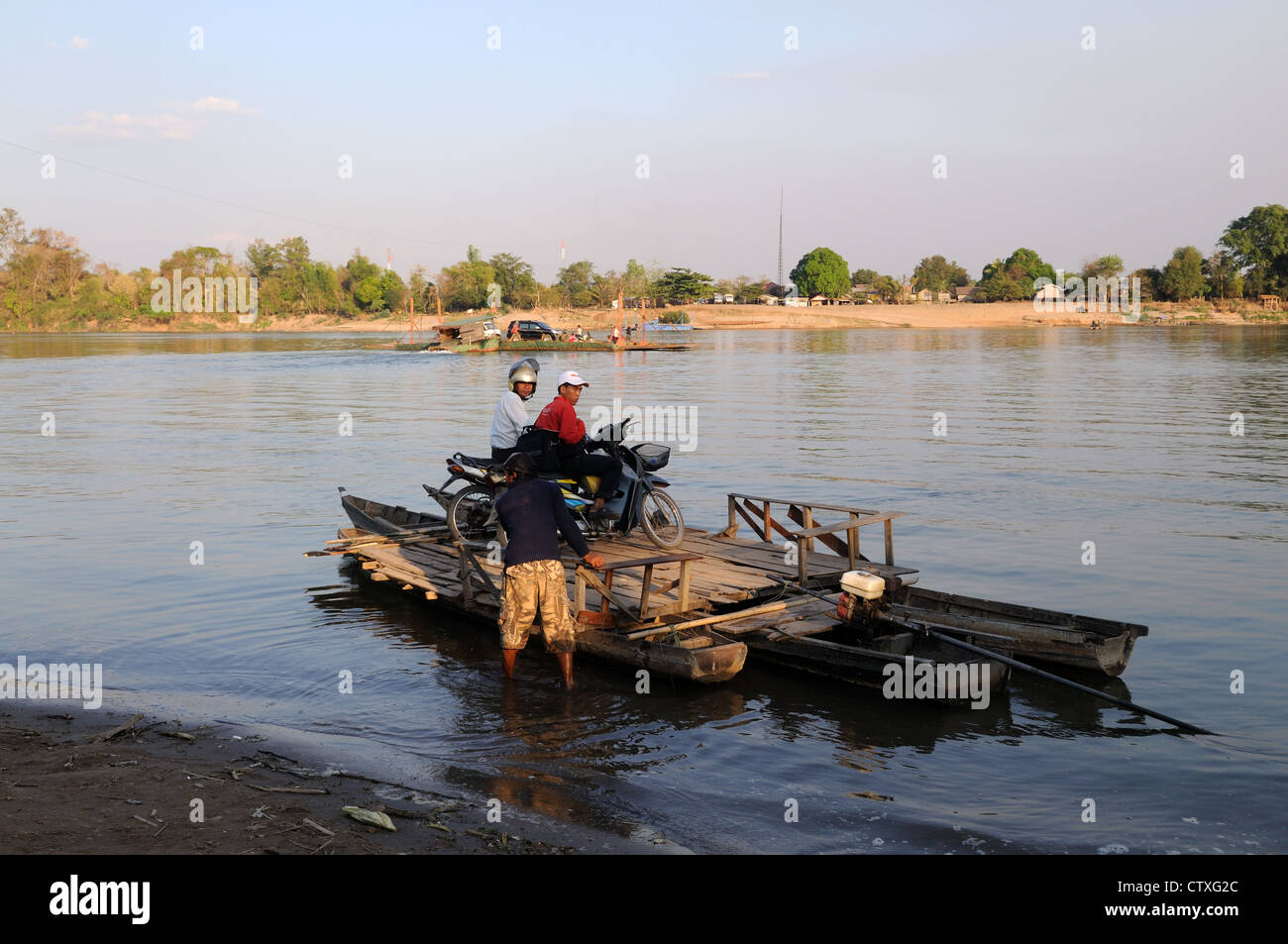 Wooden passenger ferry hi-res stock photography and images - Alamy